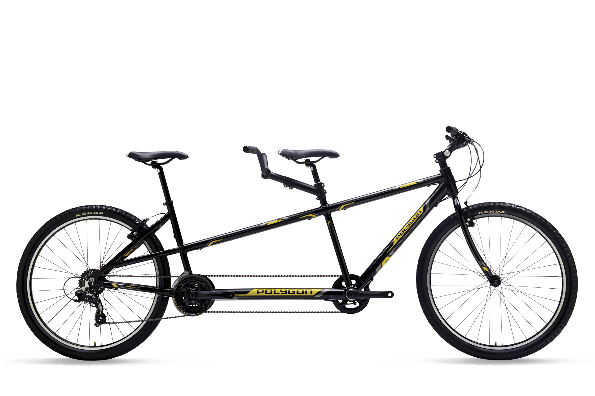 2018 IMPRESSION AX Black Tandem Bike | Polygon Bikes
