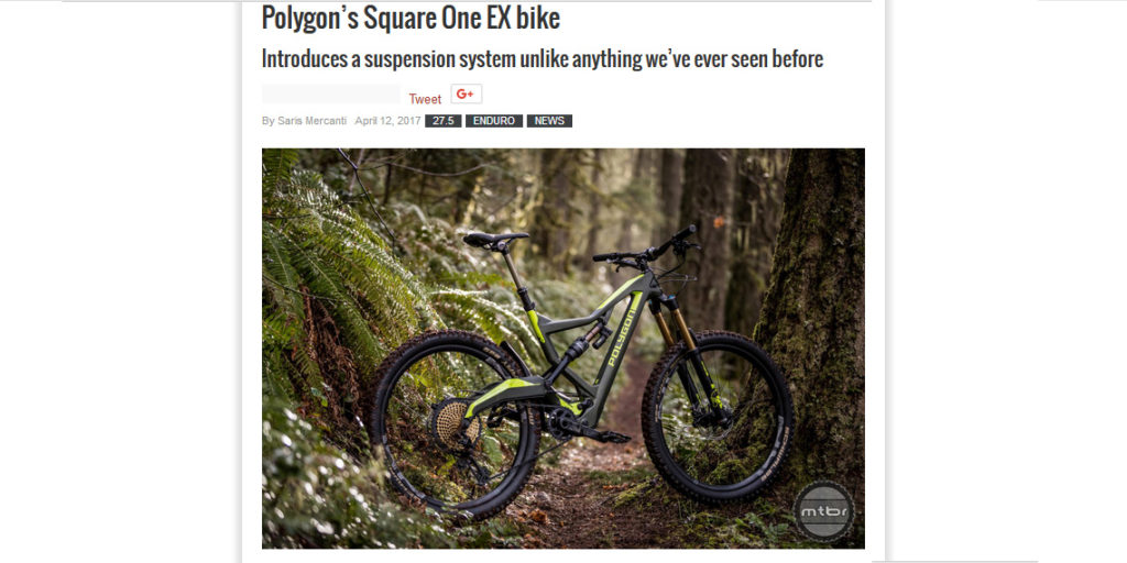 Revolutionary Suspension: XQUARONE EX | Polygon Bikes CA