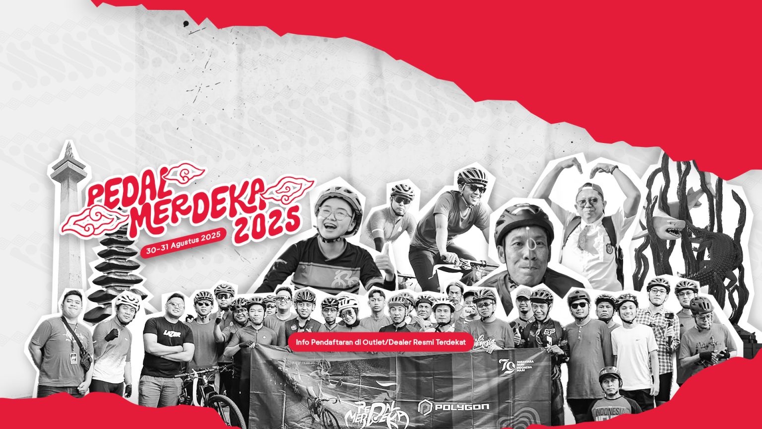 Pedal Merdeka 2025: Gowes Rayakan HUT-RI | Polygon Bikes ID
